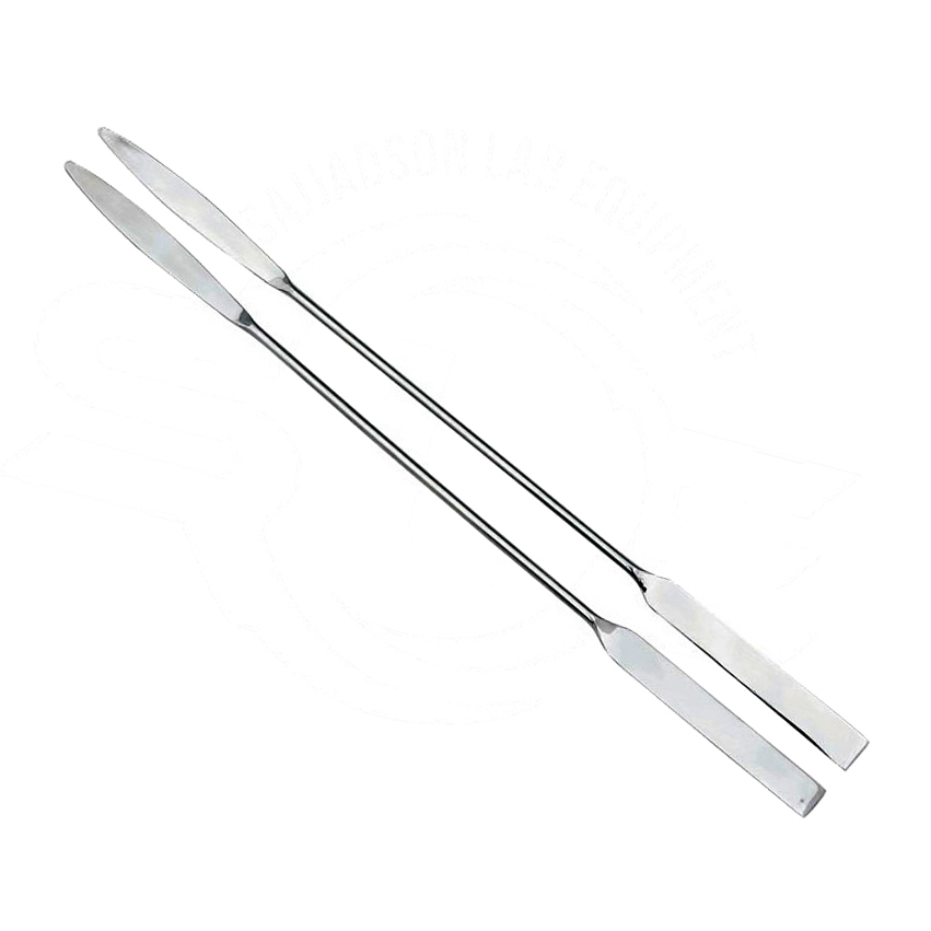 S.S Double Ended Spatula One Side Round – Excel Tech Inc