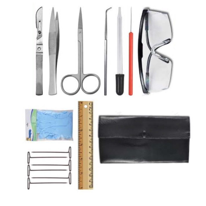 Precision Dissection Kit Package With Safety Eye Wear and Gloves ...
